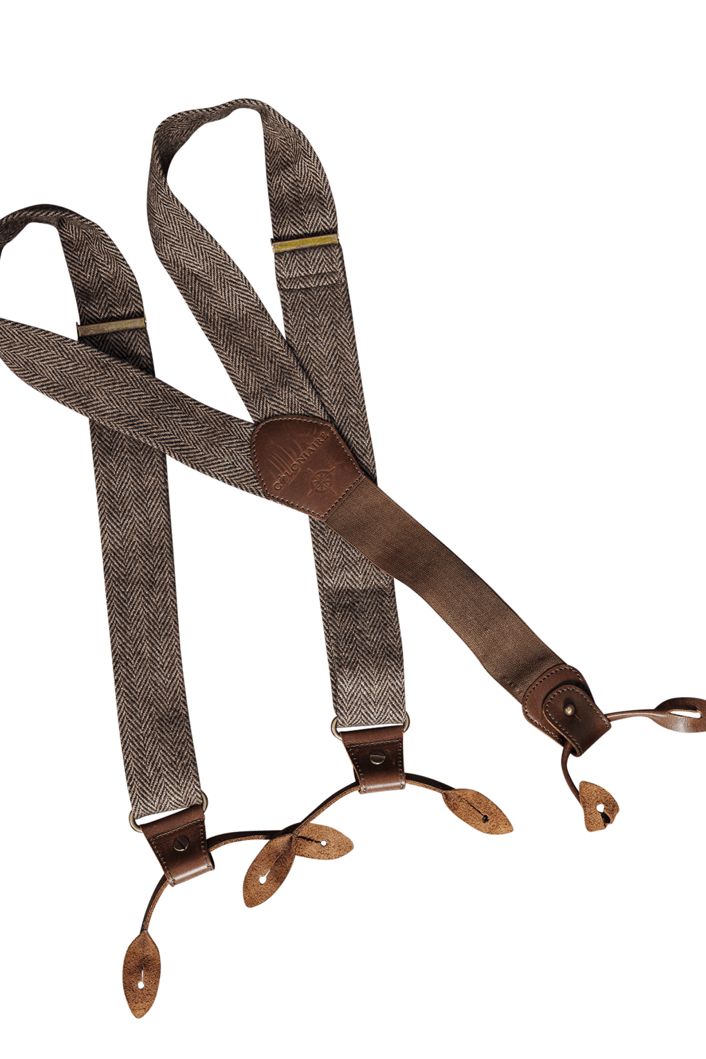 SUSPENDERS Chestnut - COLONIAIRE