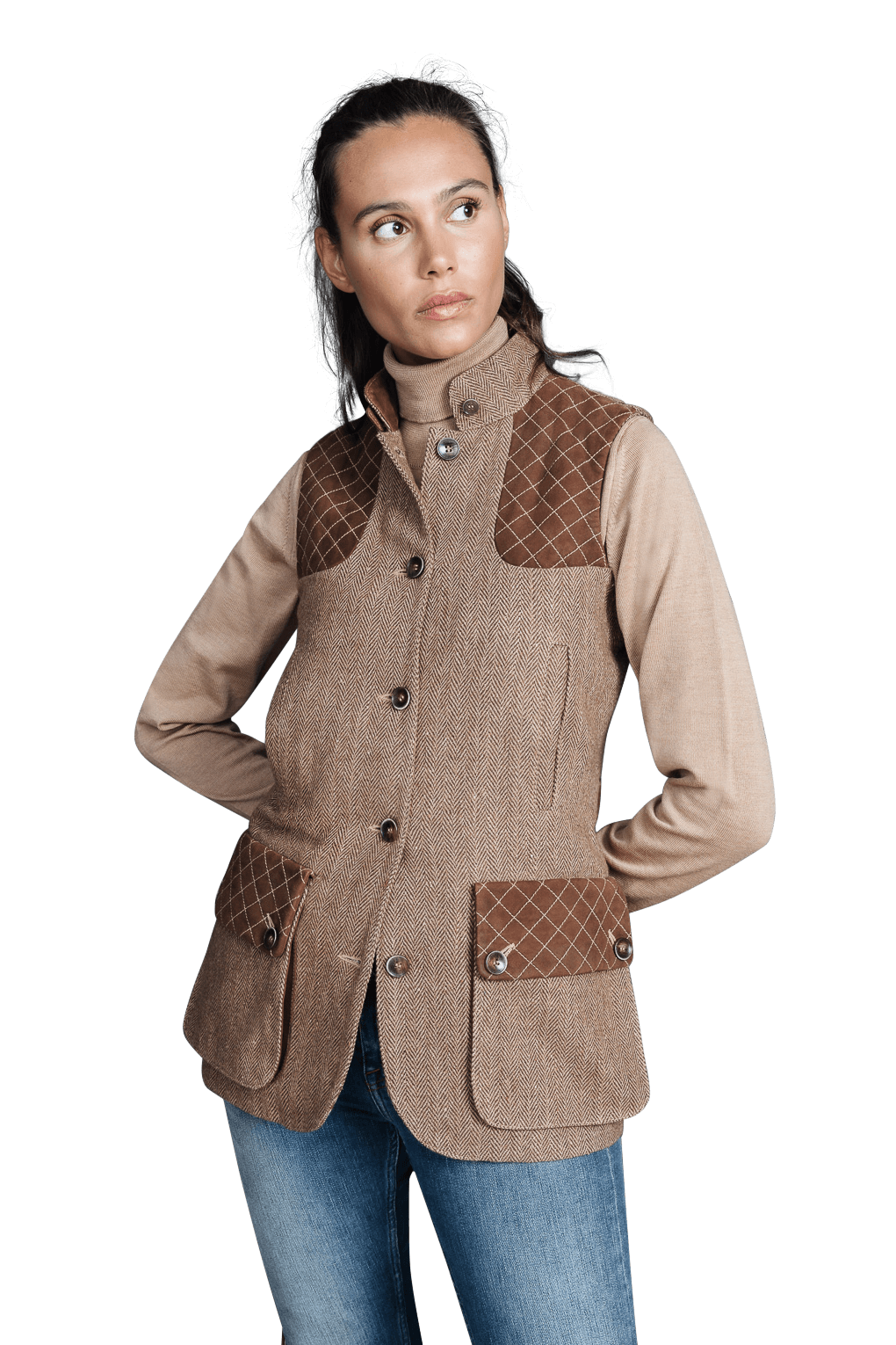 SHOOTER TWEED LADY Chestnut - COLONIAIRE
