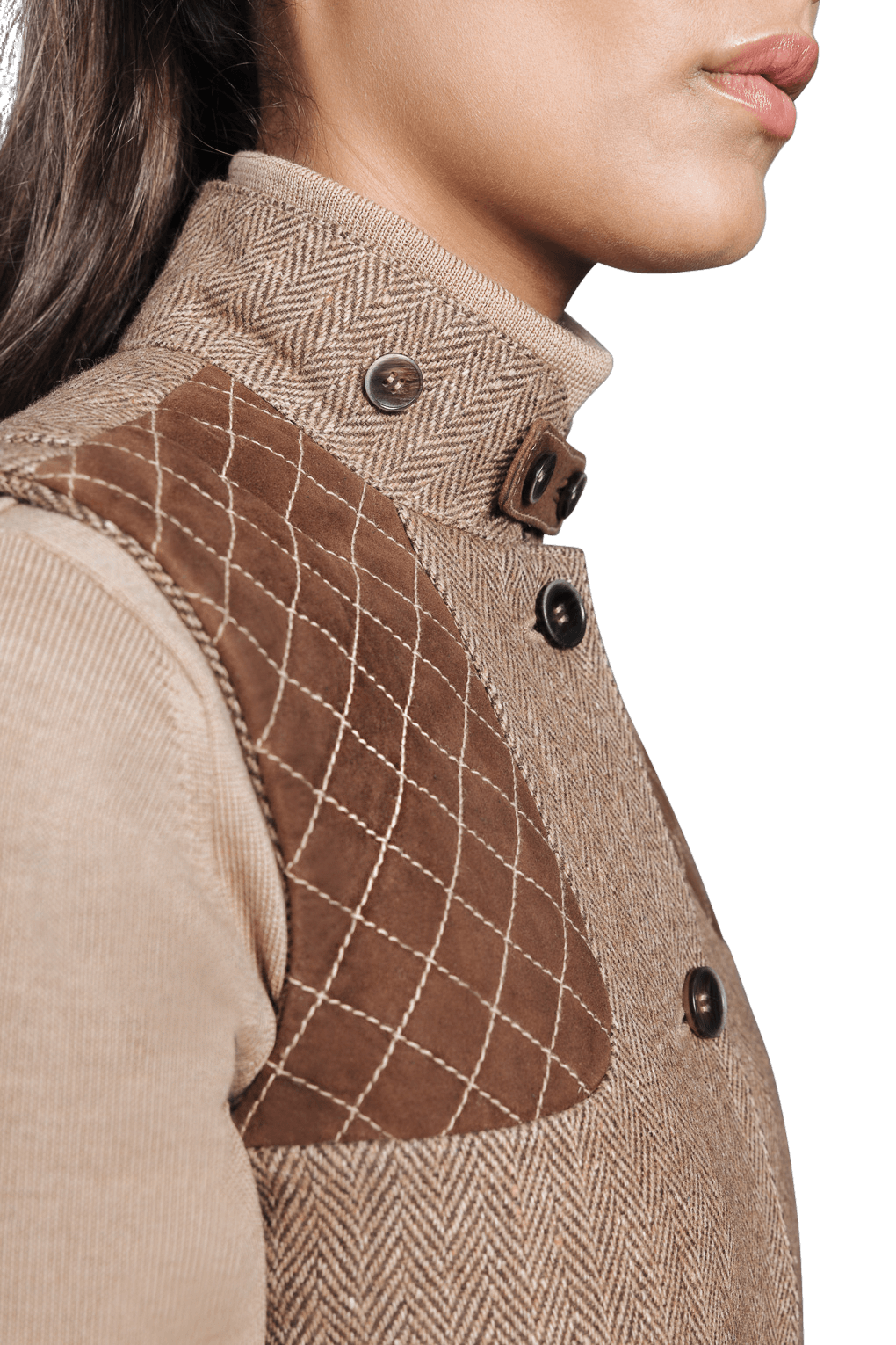 SHOOTER TWEED LADY Chestnut - COLONIAIRE